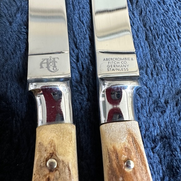 Abercrombie & Fitch | Dining | Vintage 96 Abercrombie Fitch Antlerhorn ...